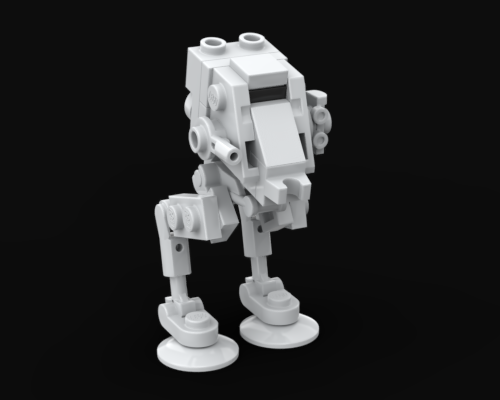 LEGO MOC AT-ST // Speeder Bike by DarthSchrader | Rebrickable - Build ...