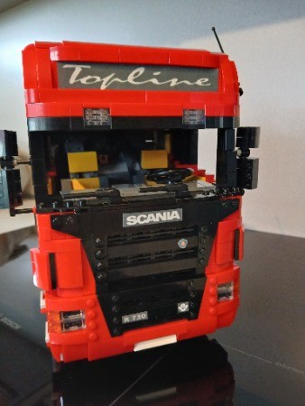 LEGO MOC SCANIA R730 (v2.0) by OwnGaming | Rebrickable - Build with LEGO