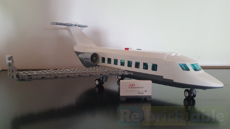 LEGO MOC-114187 Privat Jet (CL600 - Air Independence) by LeFisch ...