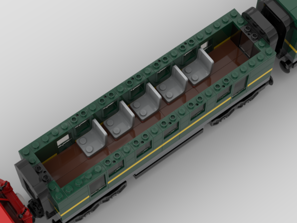 LEGO MOC Coach-haul style Express Train by Aspirin_Aspriin ...