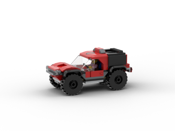 LEGO MOC-189599 60412-4 Dakar Car by n2brick | Rebrickable - Build with ...