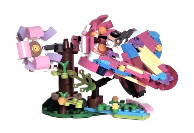 LEGO MOC-150791 BUTTERFLY + Flower Stand (31136 Alternative Build) by ...