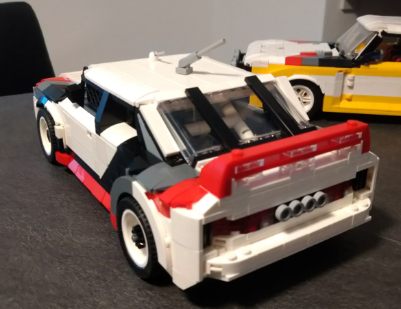 LEGO MOC 1:18 Audi 90 IMSA GTO by Double_U_Bricks | Rebrickable - Build ...