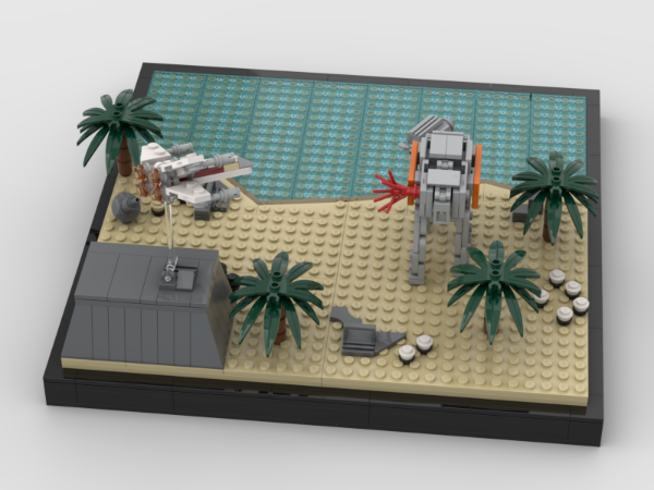 LEGO MOC Battle of Scarif by eatingtissues | Rebrickable - Build with LEGO
