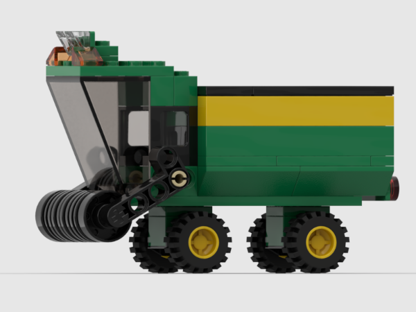 LEGO MOC Simple Harvester by P4tp4t | Rebrickable - Build with LEGO