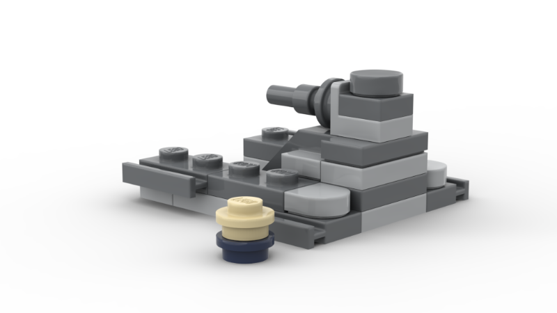 LEGO MOC 2-M Saber-class repulsor tank / 1:250 Scale by CrispyEdits ...