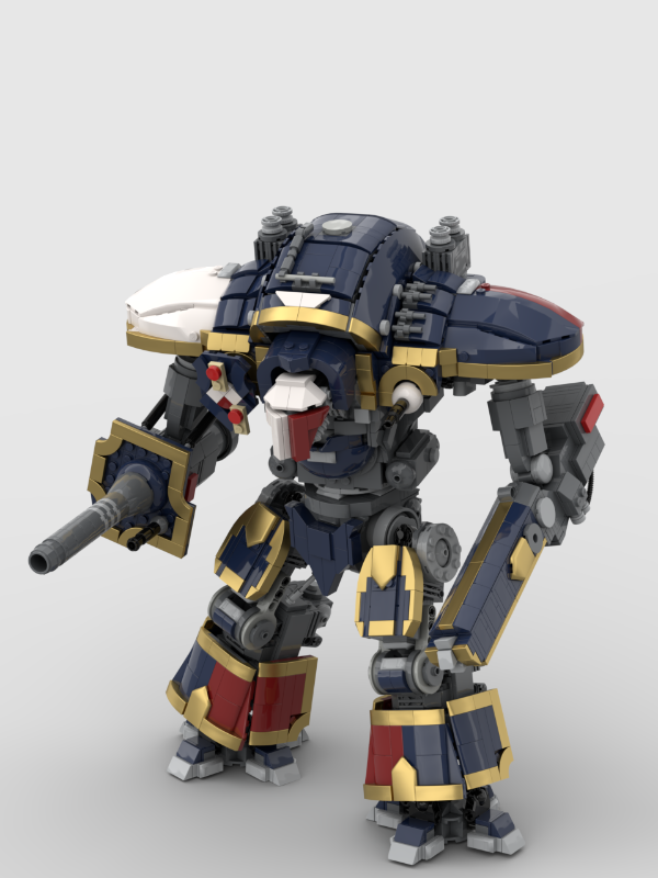 LEGO MOC Imperial Knight Questoris by DWbuild | Rebrickable - Build ...