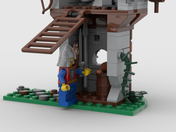 LEGO MOC Knight's Outpost by Duckiequackers | Rebrickable - Build with LEGO
