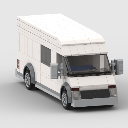 LEGO MOC Cargo van by CrazyCreeper39 | Rebrickable - Build with LEGO