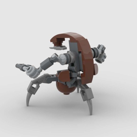 LEGO MOC Minifigure scale Droideka by TinyTalesStudio | Rebrickable ...