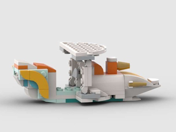 LEGO MOC 31140 Space biplane by dLegooo | Rebrickable - Build with LEGO