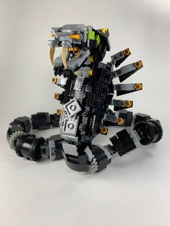 LEGO MOC Slitherfang and Apex Slitherfang from Horizon Forbidden West ...
