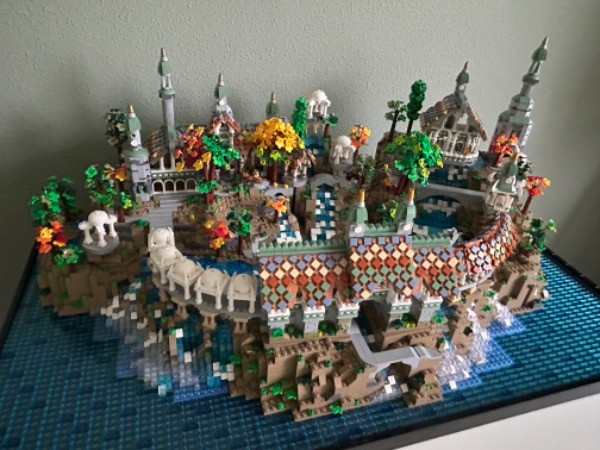 LEGO MOC-140586 Mini 10316 Rivendell by christromans | Rebrickable ...