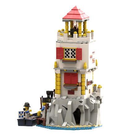 LEGO MOC Port Royal Lighthouse / Captn Flintlock Isle by Curraheetom ...