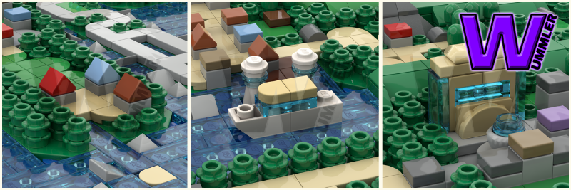 LEGO MOC-217296 Map of Kanto by Wummler | Rebrickable - Build with LEGO