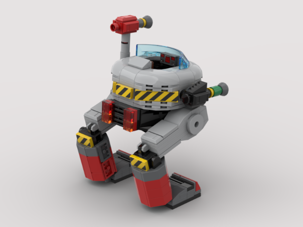 LEGO MOC Sonic Adventure 2 SA2 Dr. Eggman Eggwalker Mech by dreesejones ...