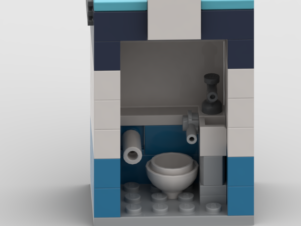 LEGO MOC Public Restroom with Skylight by Pauldo_Plays | Rebrickable ...