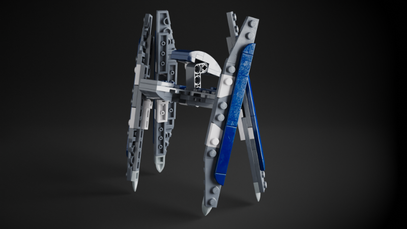 LEGO MOC vulture droid by Badger_ | Rebrickable - Build with LEGO