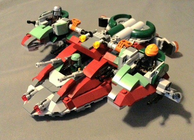 LEGO MOC Boba's Attack Speeder MOC by wdaxer | Rebrickable - Build with LEGO