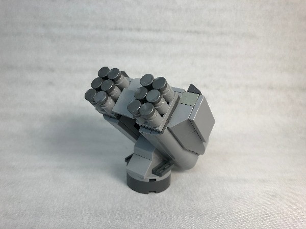 LEGO MOC Futuristic SAM turret by Camobricktape | Rebrickable - Build ...