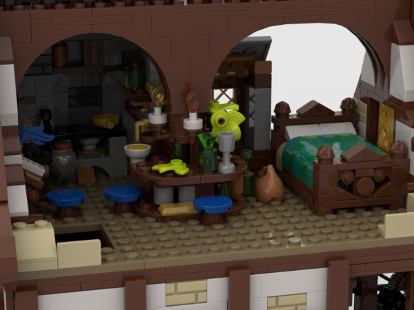 LEGO MOC-182279 Medieval village(Tavern, smithy) by J_sbricks ...
