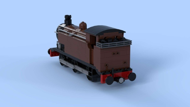LEGO MOC LBSCR E2 Class Steam Locomotive (8 Wide) by C0NN3RY ...