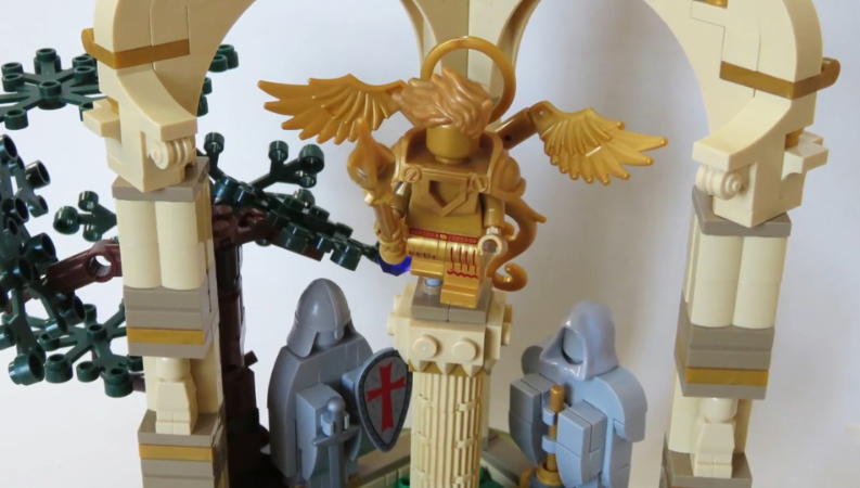 LEGO MOC LEGO The Sanctuary and The Holy Guard by Darcanj - Brickaholic ...