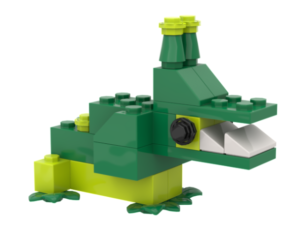 LEGO MOC BYGGLEK Green creature by WafityYT | Rebrickable - Build with LEGO