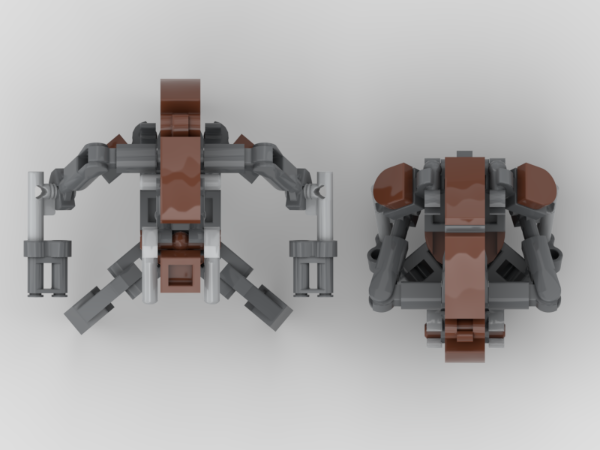 LEGO MOC Minifig Scale - Droideka (destroyer droid) by Arquitens ...