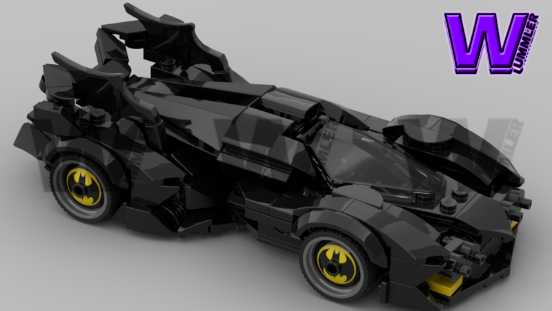 LEGO MOC-191154 Batmobile Vision GT by Wummler | Rebrickable - Build ...