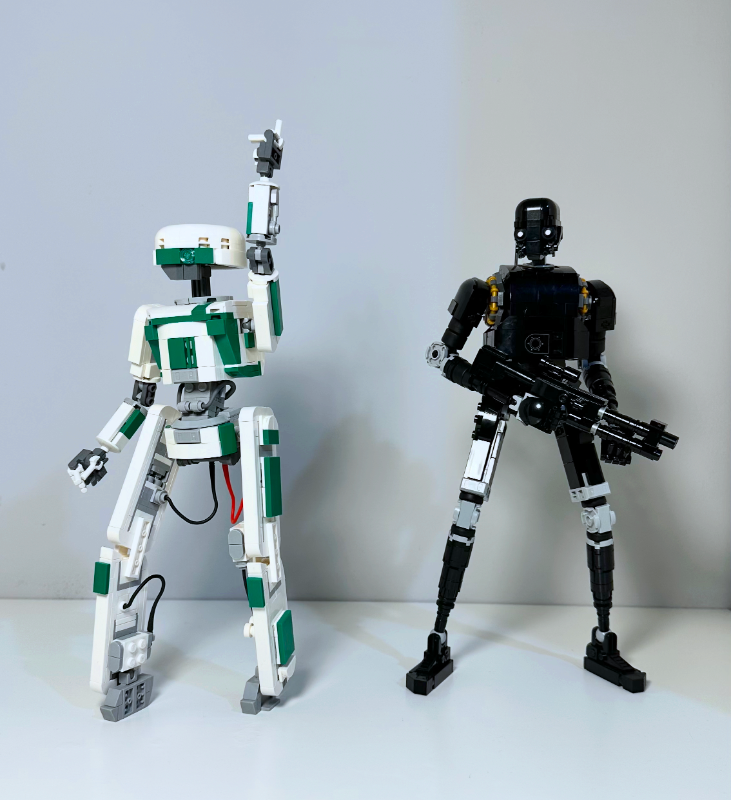 Lego Moc K 2s0 Kx Enforcer Droid By Bobbacatmocs Rebrickable Build