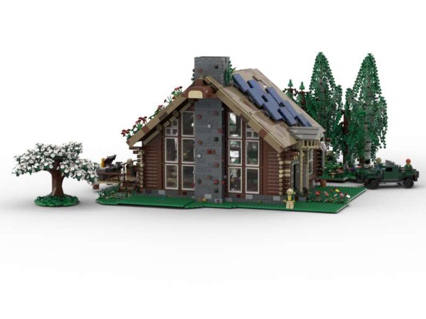 LEGO MOC Cabin The Forest Loghouse by The_Forester | Rebrickable ...