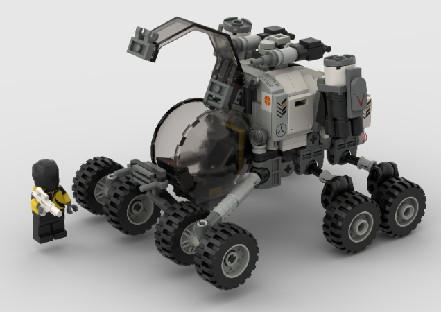 LEGO MOC Scarab SRV by JudCrandall | Rebrickable - Build with LEGO