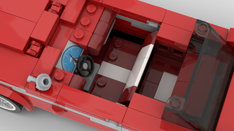 LEGO MOC Christine 1958 Plymouth Fury by Baconator84 | Rebrickable ...