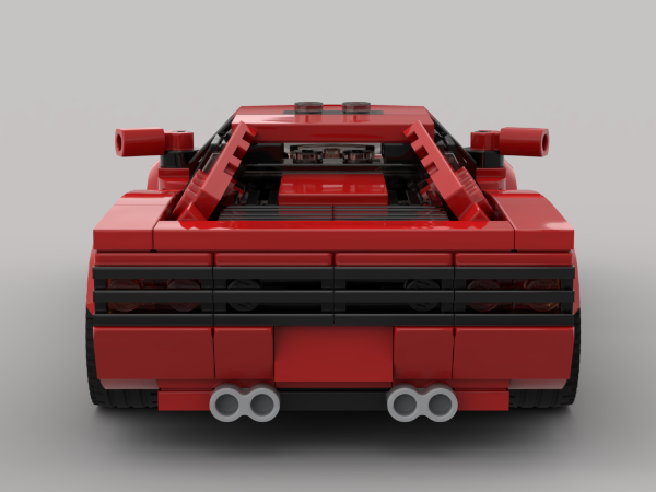 LEGO MOC Ferrari TestaRossa by atkinson76 | Rebrickable - Build with LEGO