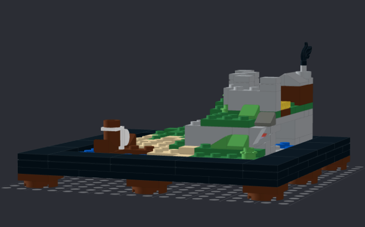 LEGO MOC Castle on the Hill by Tree-beard6 | Rebrickable - Build with LEGO