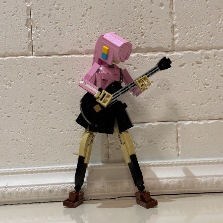 LEGO MOC Bocchi the Rock - Gotoh Hitori by Hai22 | Rebrickable - Build ...