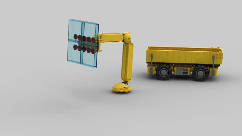 LEGO MOC Heavy Duty Robotic Arm by Futurism_Lego | Rebrickable - Build ...