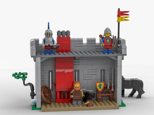 LEGO MOC-175862 Blacksmith Shop by -DoNe- | Rebrickable - Build with LEGO