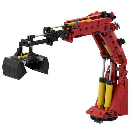 LEGO MOC-178140 Pneumatic Foldable Crane by clemz_mocs | Rebrickable ...