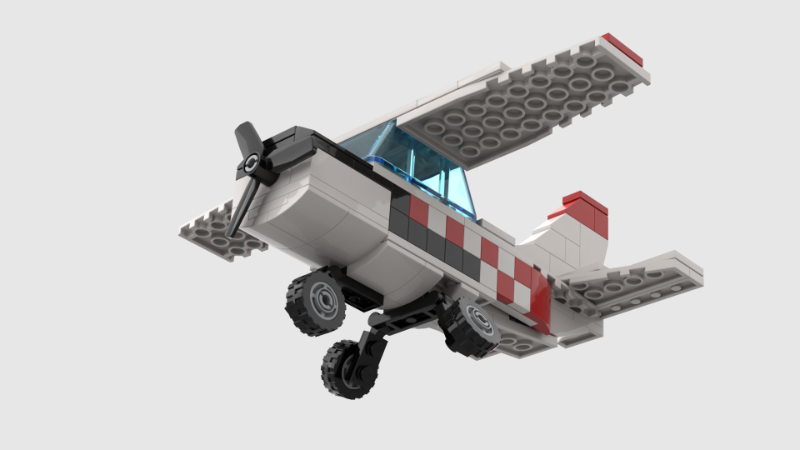LEGO MOC-150815 Cessna 152 by ThatPilotBoy | Rebrickable - Build with LEGO