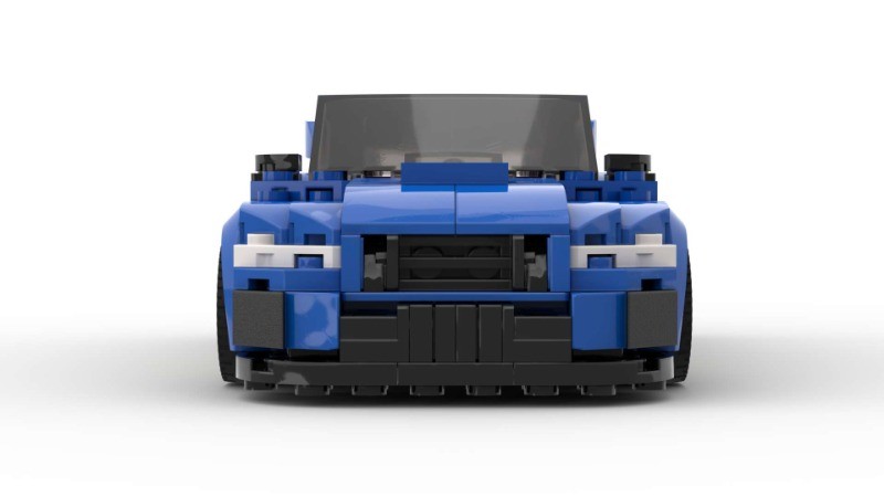 LEGO MOC Subaru WRX STI by JosHakam | Rebrickable - Build with LEGO