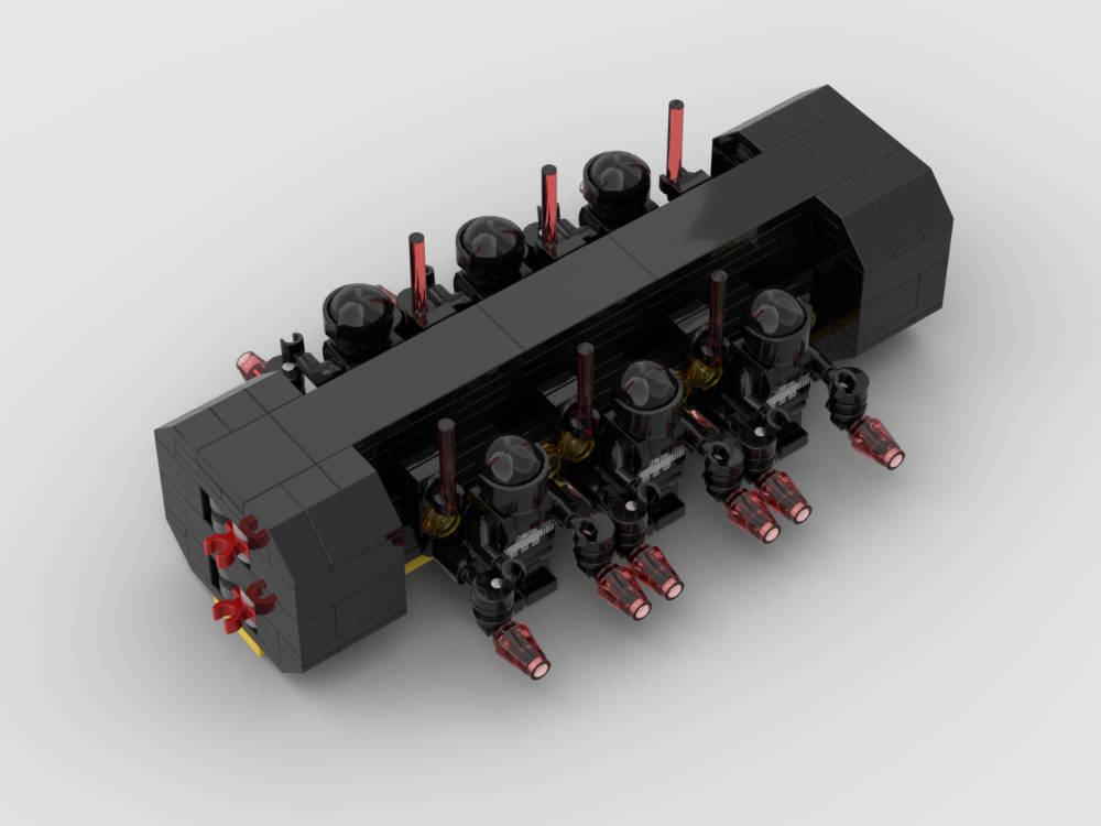 LEGO MOC-242725 Blacktron Heavy Trooper Deployment Module by ...
