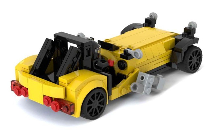 LEGO MOC 76901 Caterham Seven Superlight by EduViPe | Rebrickable ...