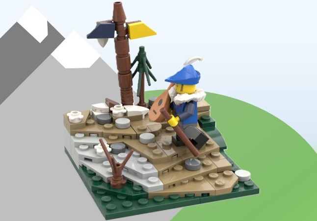 LEGO MOC The Troubadour's Journey by mrnoeb | Rebrickable - Build with LEGO