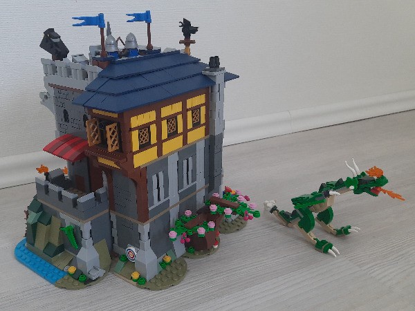 LEGO MOC Black Falcon's Fortified Tower by DrCdiff | Rebrickable ...