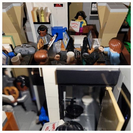 LEGO MOC The Office Office Building by TUFKAT | Rebrickable - Build ...