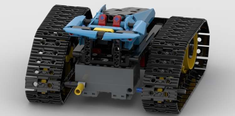 LEGO MOC Drifty Bug with BuWizz Battery (42095 alternate build) by ...