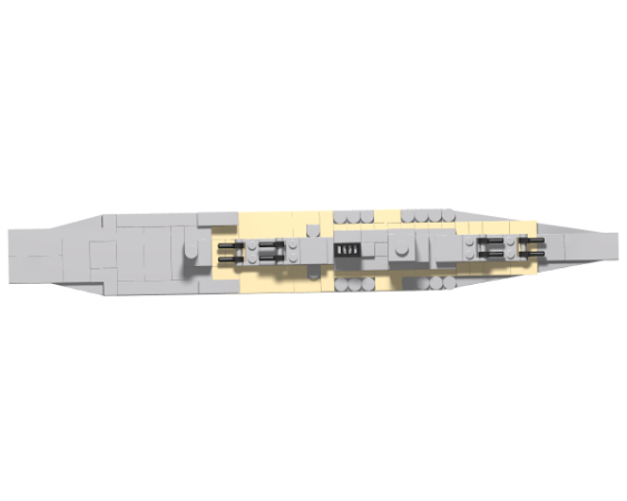 LEGO MOC-184527 1:560 scale Ise-class Hybrid Dreadnought by yamato534 ...