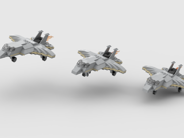 LEGO MOC Frogs Squadron S F35 Assault Jet by bloooop | Rebrickable ...